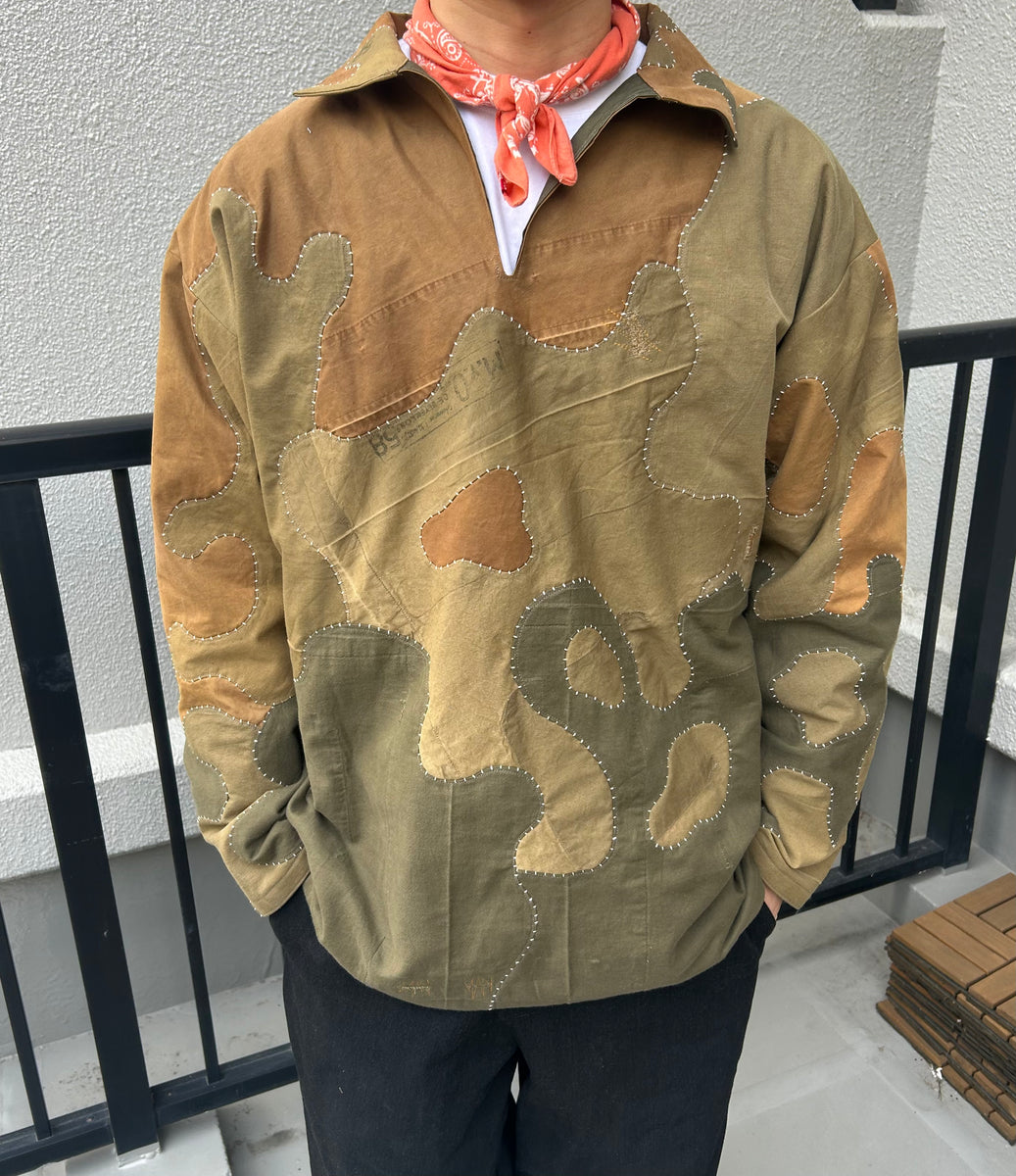 Military Pullover Jacket (One of a kind) – STUDIO GINJIROU